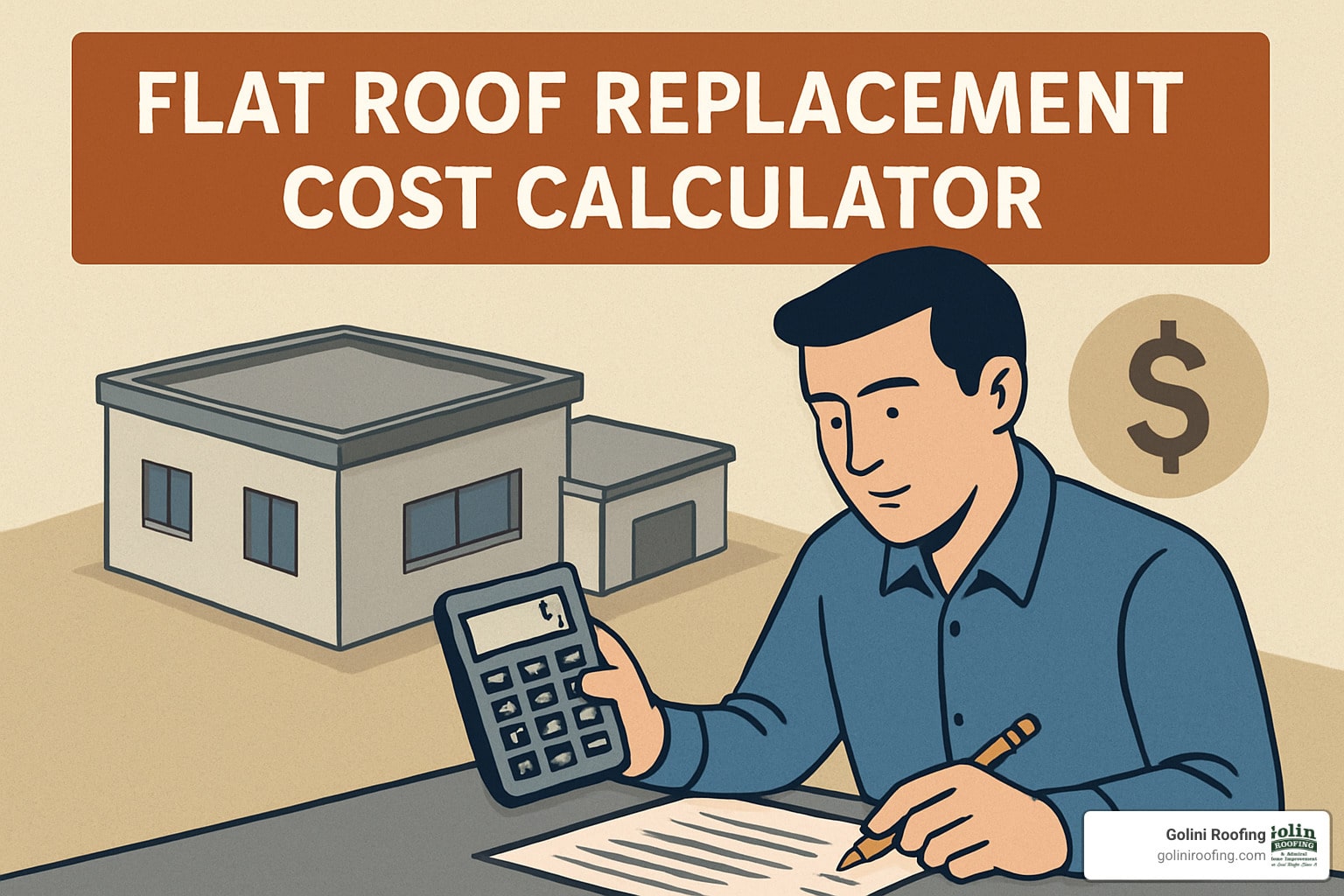 Flat Roof Replacement Cost Calculator: Top 5 Powerful Benefits 2024